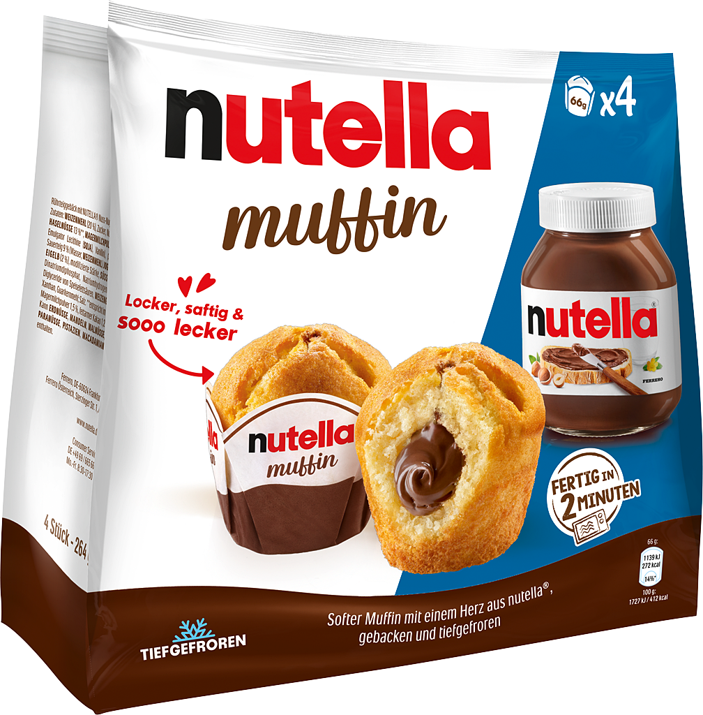 Unser tiefgekühlter nutella Muffin | Produkte | nutella