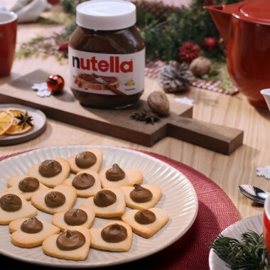 Shortbread cookies with Nutella® & bananas recipe | Nutella® International