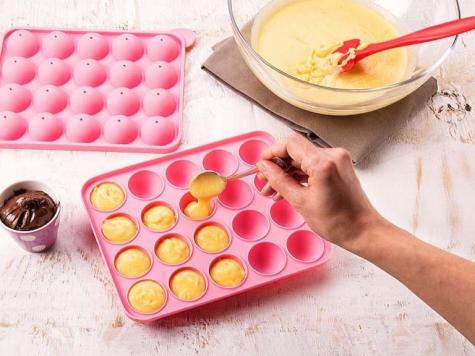 how to bake cake pops in silicone mold
