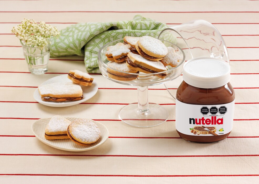 Galletas rellenas de Nutella® recipe | Nutella® Mexico
