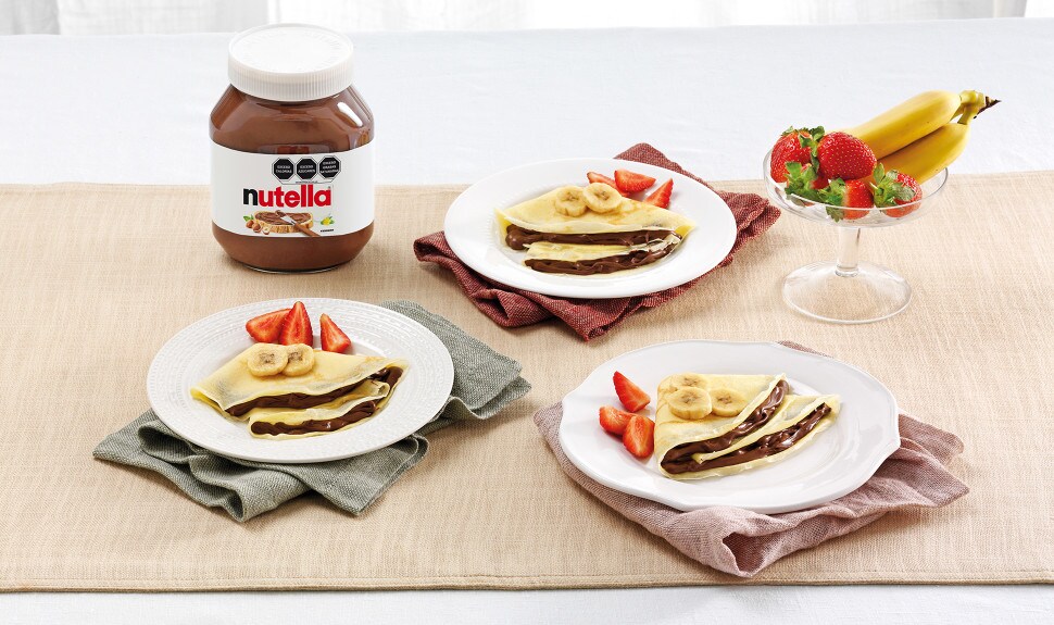 Crepas con Nutella® y fruta | Recetas | Receta Nutella®