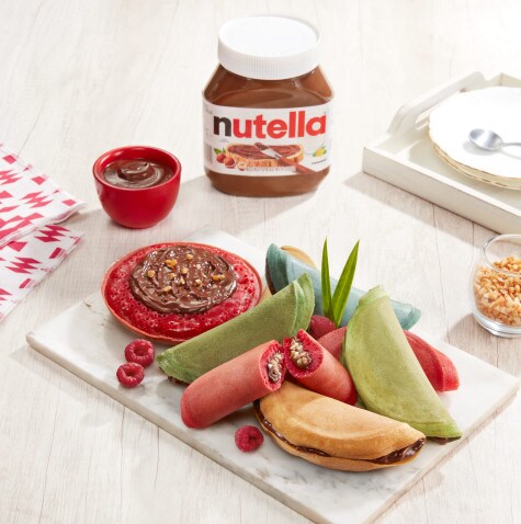 Rainbow Martabak with Nutella® recipe | Nutella® Malaysia
