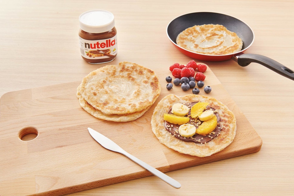 Nutella® Paratha Pocket recipe | Nutella® Malaysia