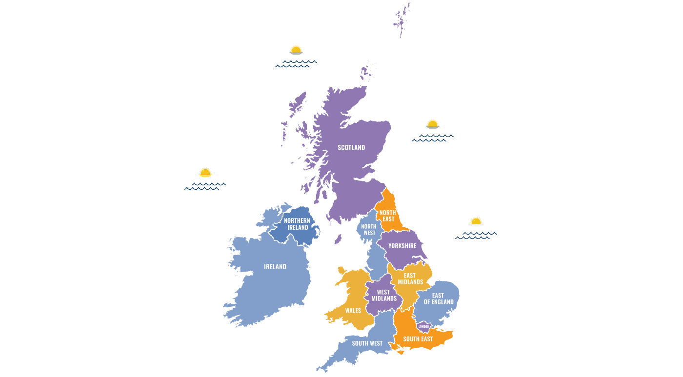 Summer Map | Nutella® UK and Ireland | Official Website