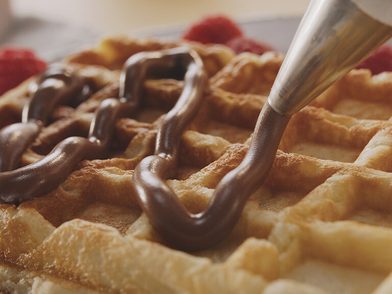 Waffles with Nutella® and Fruit | Recipes | Nutella® Recipe