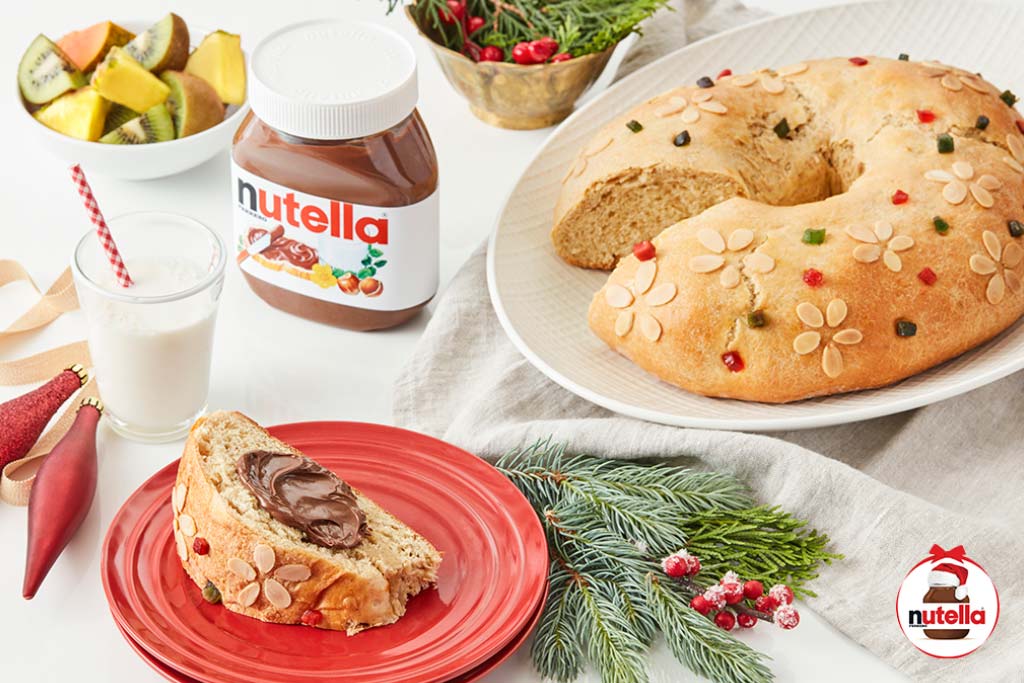 Kings Day Bread with NUTELLA® hazelnut spread recipe | Nutella® United ...